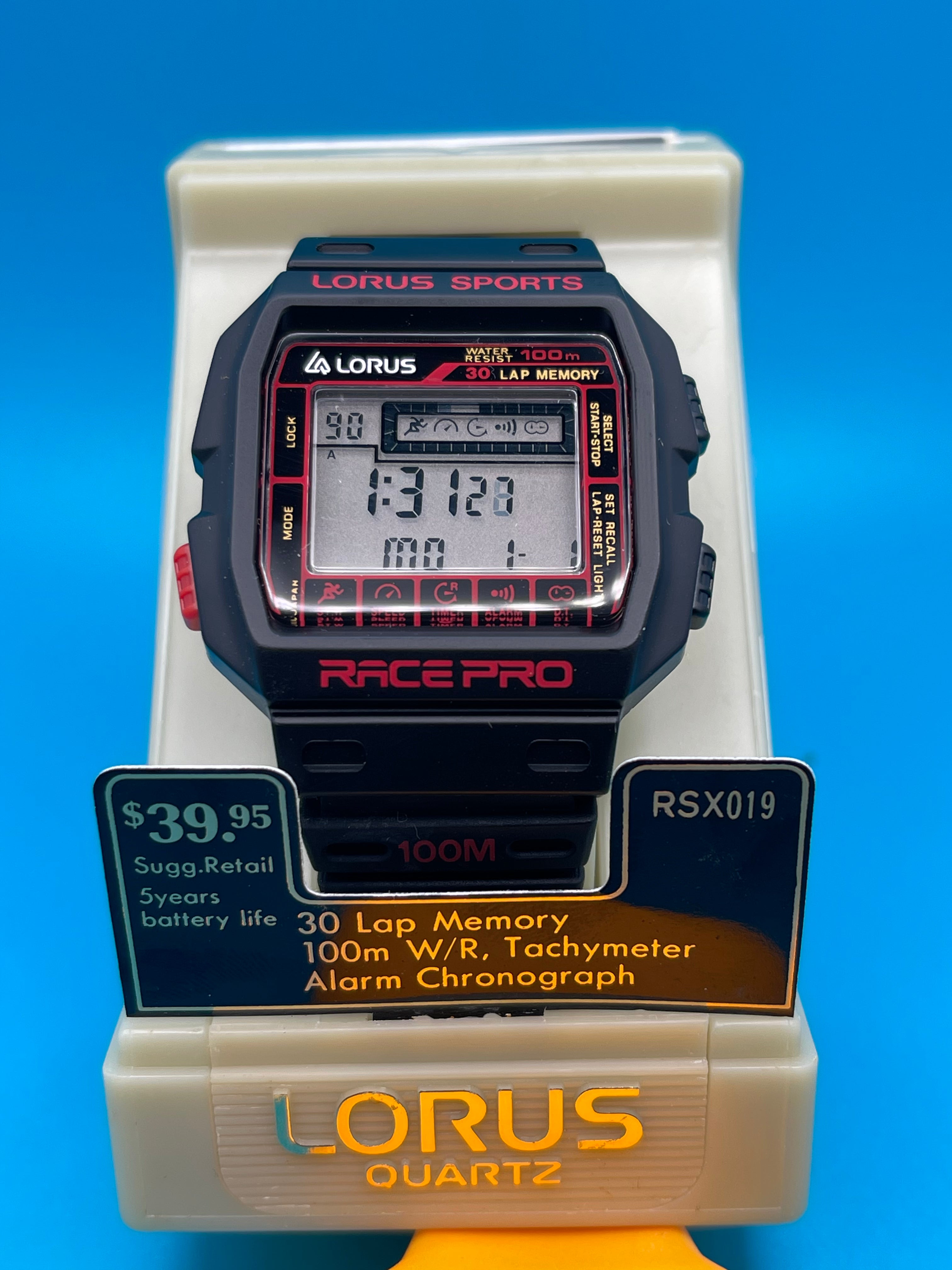1989 Lorus RSX019 Race Pro – Casiold