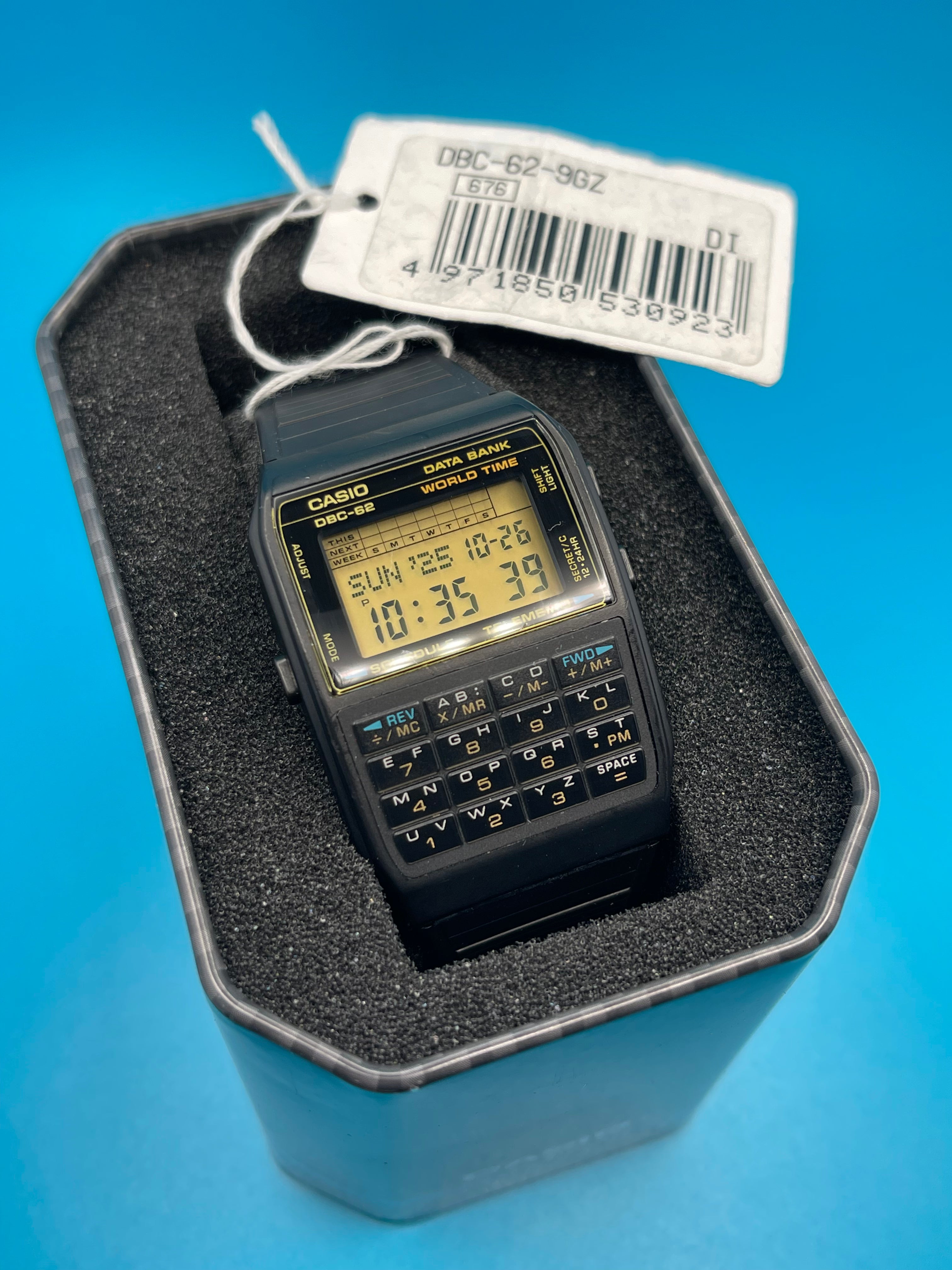 Casio DBC-62-9g Gold screen – Casiold